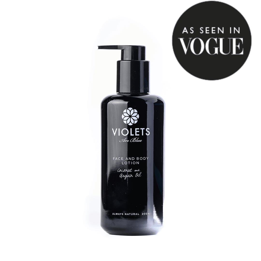 Face & Body Lotion with Argan Oil - 100ml & 200ml | Violets Are Blue ...
